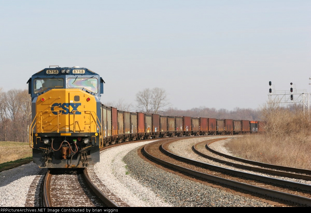 CSX 8758